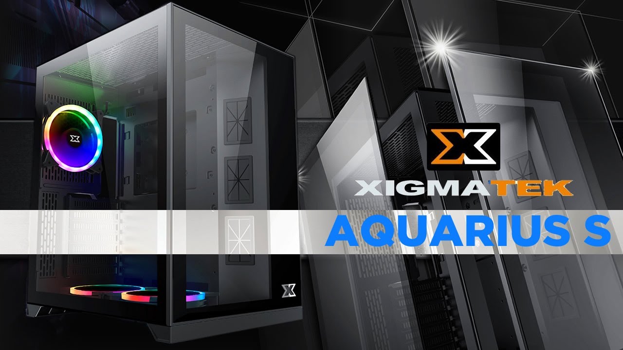 XIGMATEK AQUARIUS S : Un boitier aquarium pour ton PC ? - YouTube