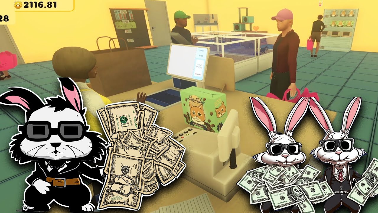 Makin' That BUNNY MONEY Pet Shop Simulator - YouTube