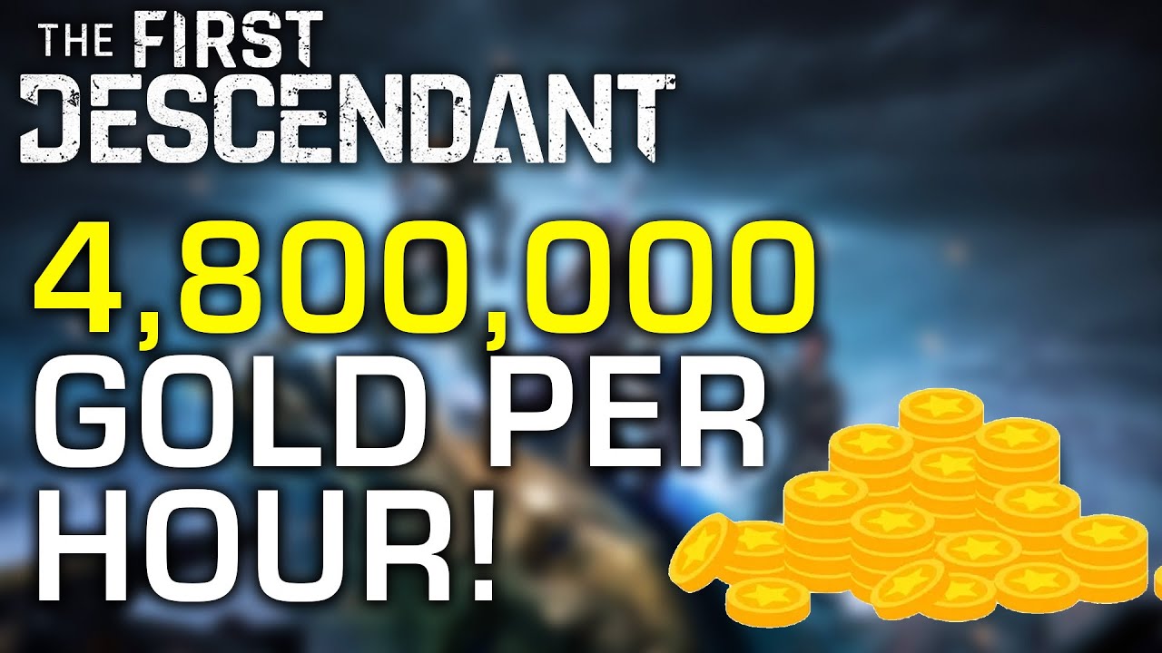 How To Farm Gold In The First Descendant (4,800,000 An Hour) - YouTube