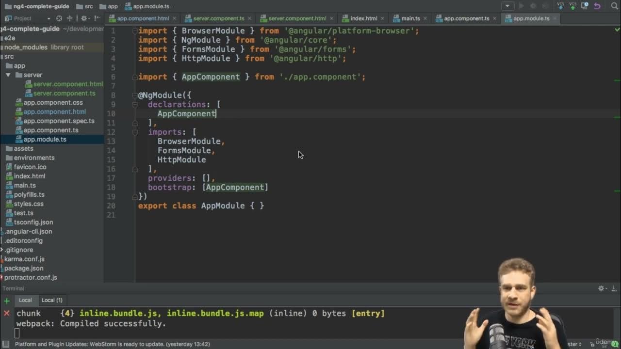 018 Understanding the Role of AppModule and Component Declaration - YouTube
