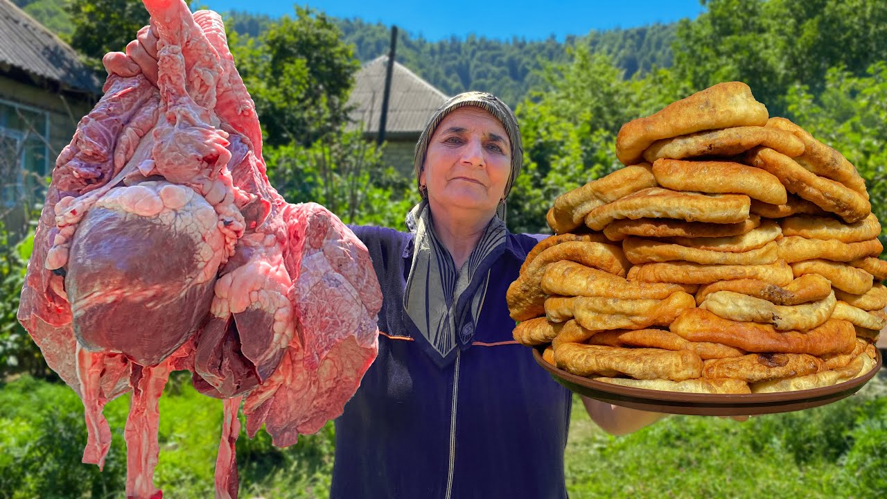 The Best Recipe For Cooking Rustic Pies From Beef Entrails! Life In The ...