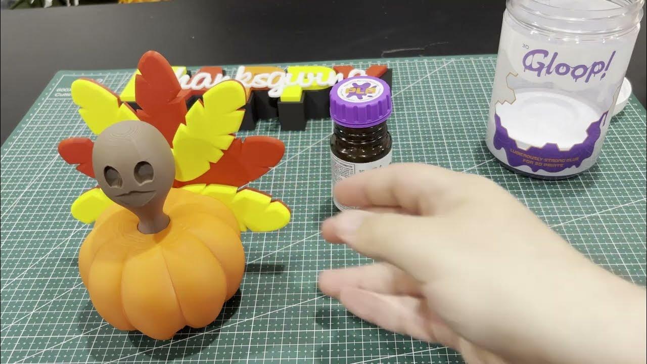 3D Printing Thanksgiving Dinner Decor - EPIC THANKSGIVING CRAFTS - YouTube
