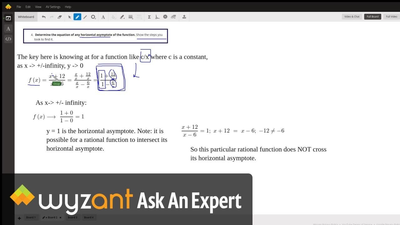 What are the steps used to sketch the graph of a rational function f(x ...