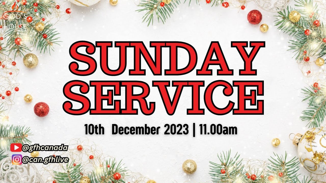 Sunday December 10th 2023 - YouTube
