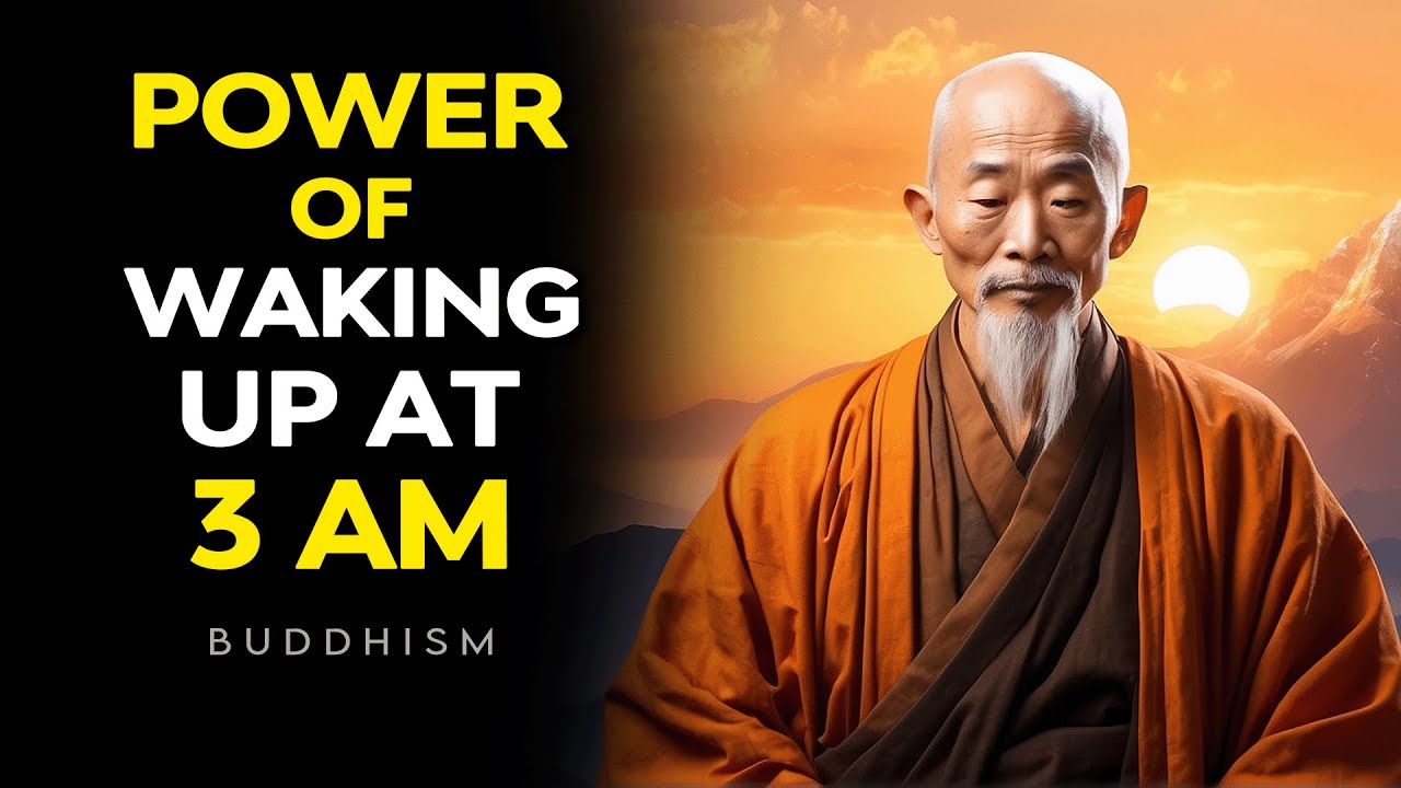 Power of Waking up at 3 AM 😊 | Buddhism | Buddhist Teachings - YouTube