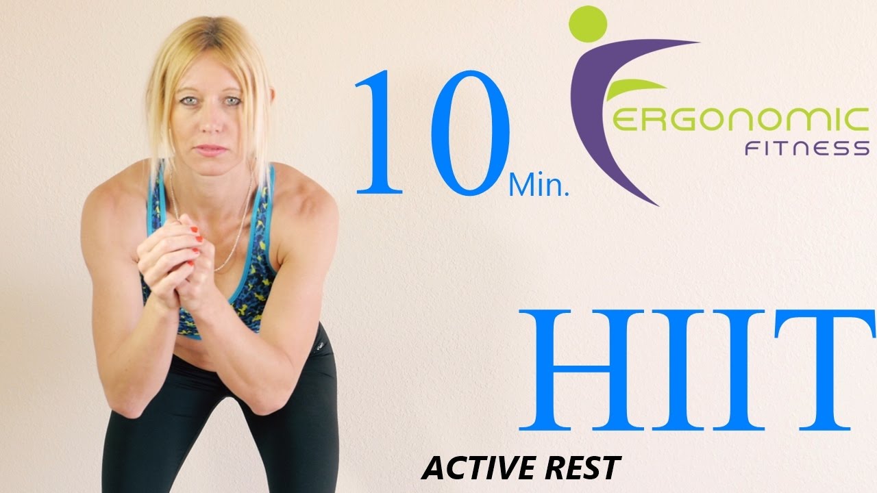 10 MINUTE HIIT WORKOUT - QUICK CARDIO FAT BURNER - YouTube