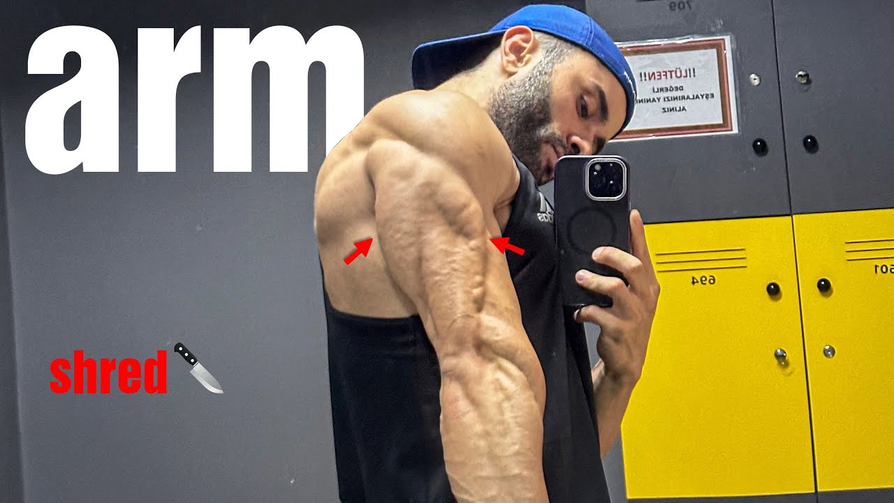 CRAZY SHREDDED ARMS | My Arm Routine 🔥 - YouTube