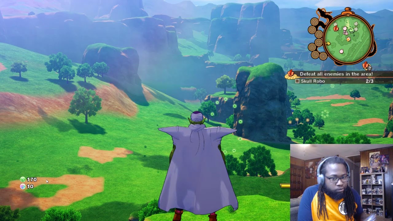 dragon ball z kakarot gameplay - YouTube