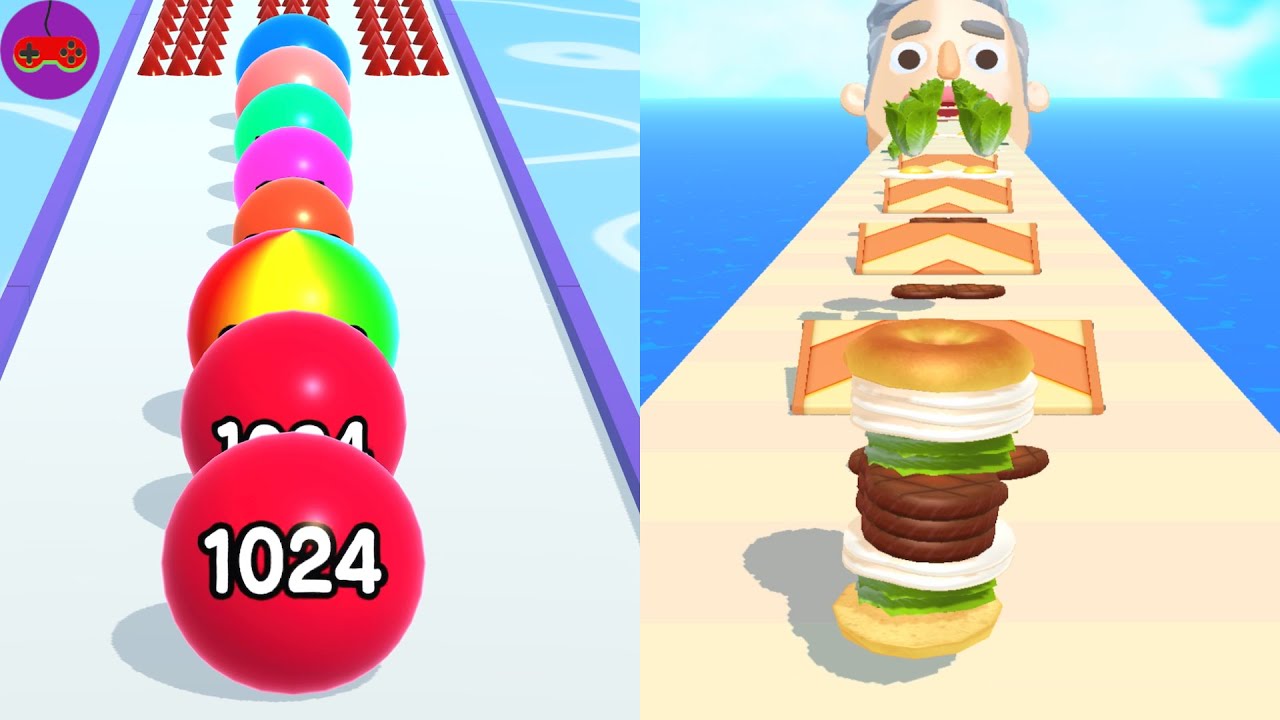 Ball Run 2048, Infinity, Sandwich Runner, Stack Rider, Juice Run, Draw ...