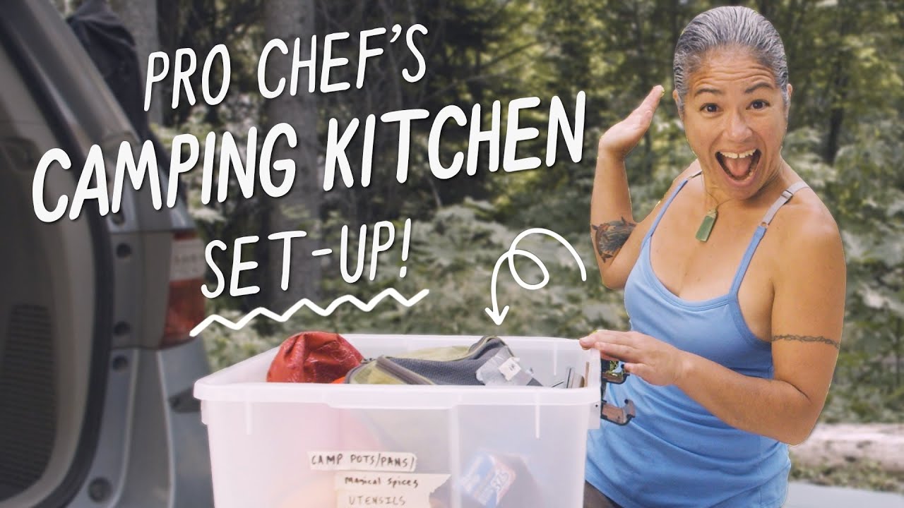 Everything in a Pro Chef's CAMP KITCHEN! | Cook Out with Chef Maria ...