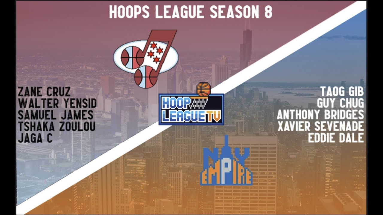 Hoops League Season 8: CHI (5-2) @ NY (3-4) - YouTube