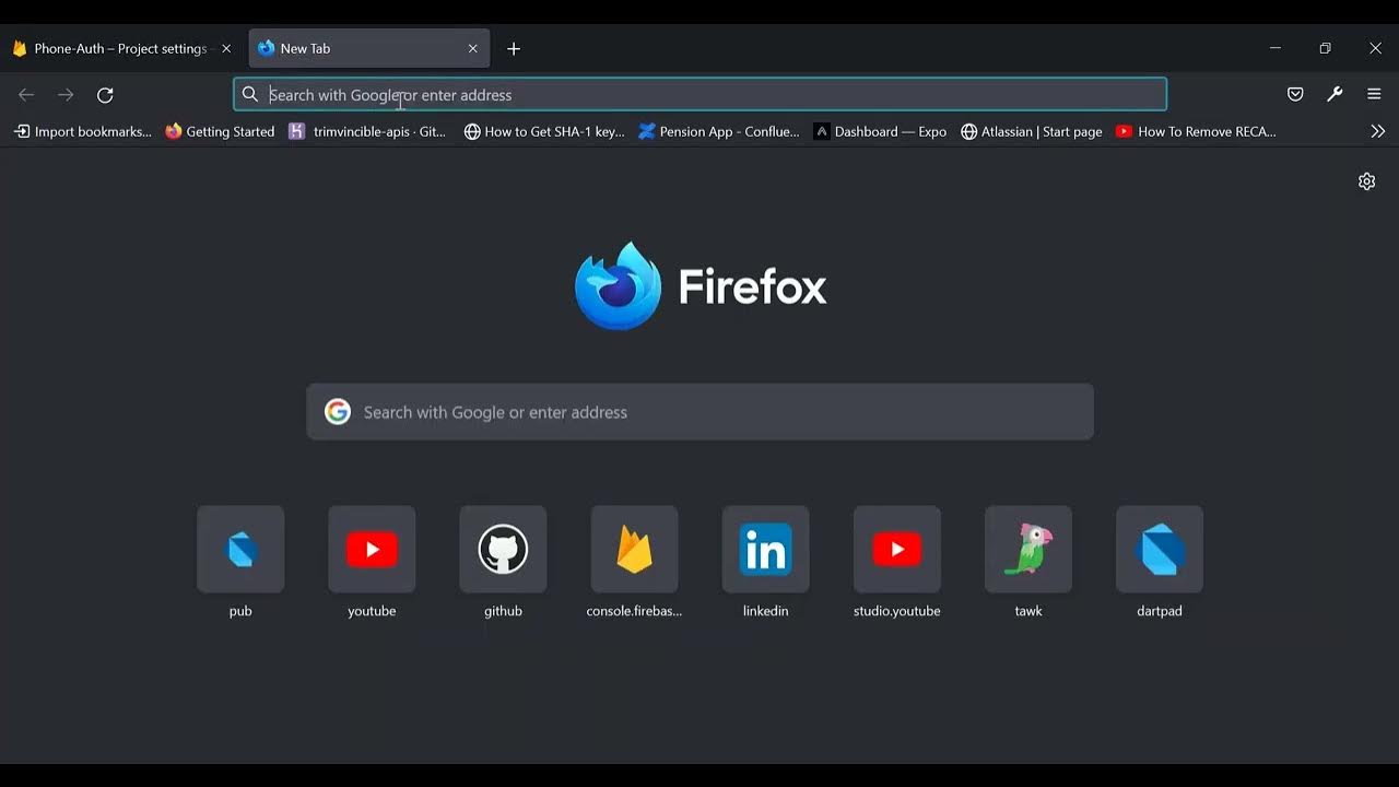 Remove Recaptcha from flutter Firebase phone verification - YouTube