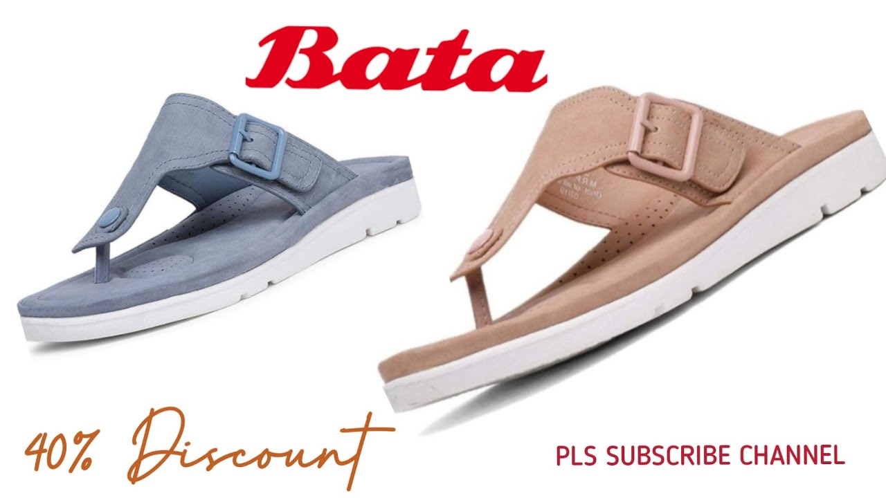 #unboxing Bata Carlene slippers for Women | 40% Discount | purchase ...