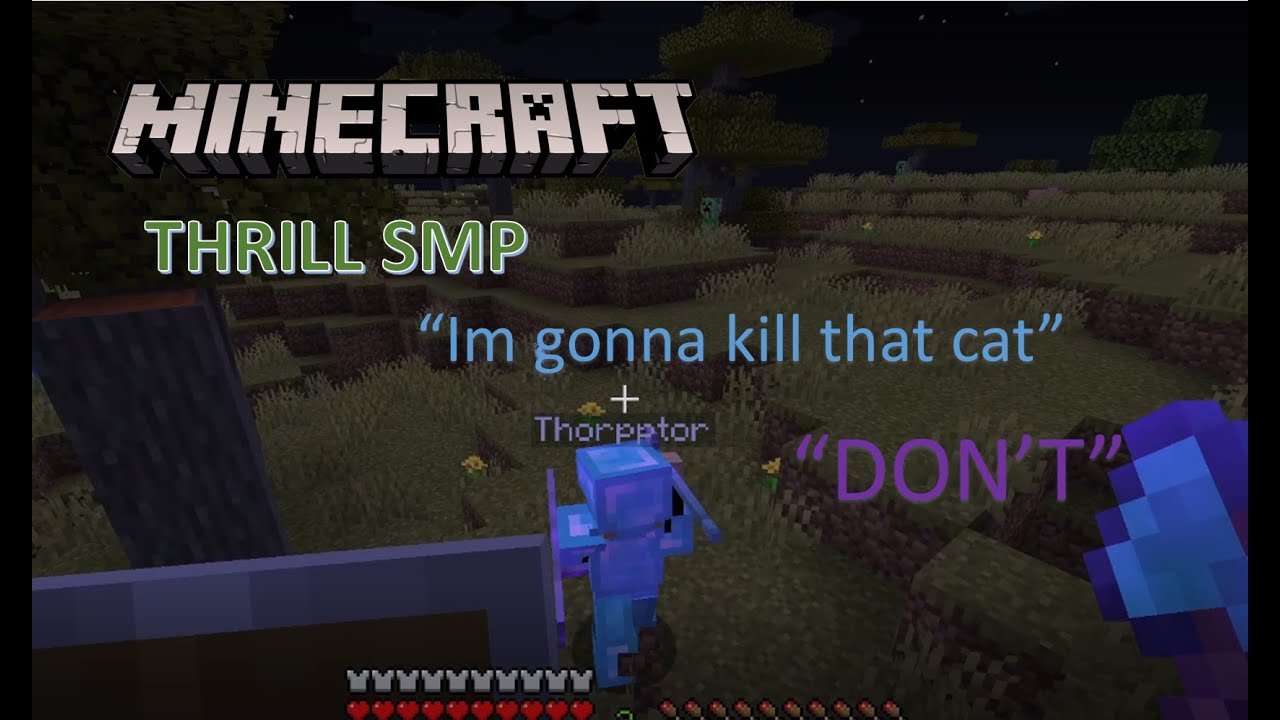 Thor being mean in minecraft (ThrillMC SMP) - YouTube