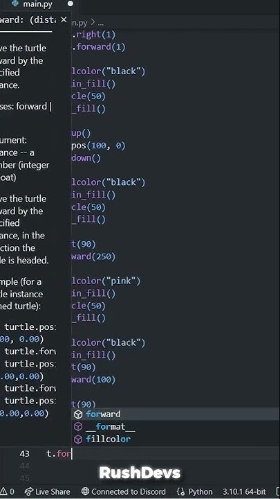 Omg... This drawing is insane! - Python Programming | Rushdevs.com - YouTube