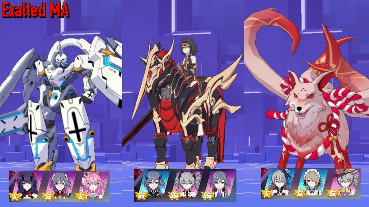 All Elemental Teams | Exalted Memorial Arena: Heimdall, Dark Jixuanyuan ...