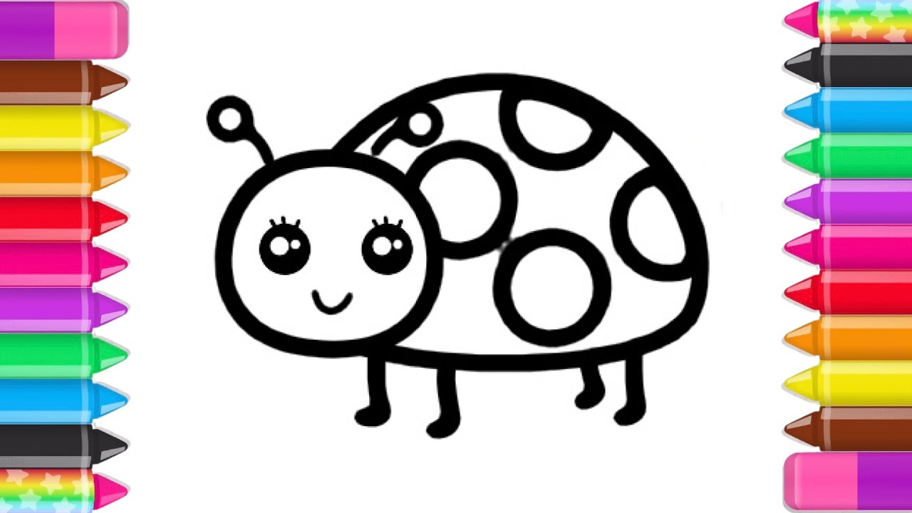 LadyBug Drawing | Draw Together | Animation Drawing | LadyBug Dancing ...