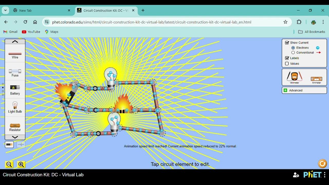 ‪Circuit Construction Kit DC Virtual Lab‬ - YouTube
