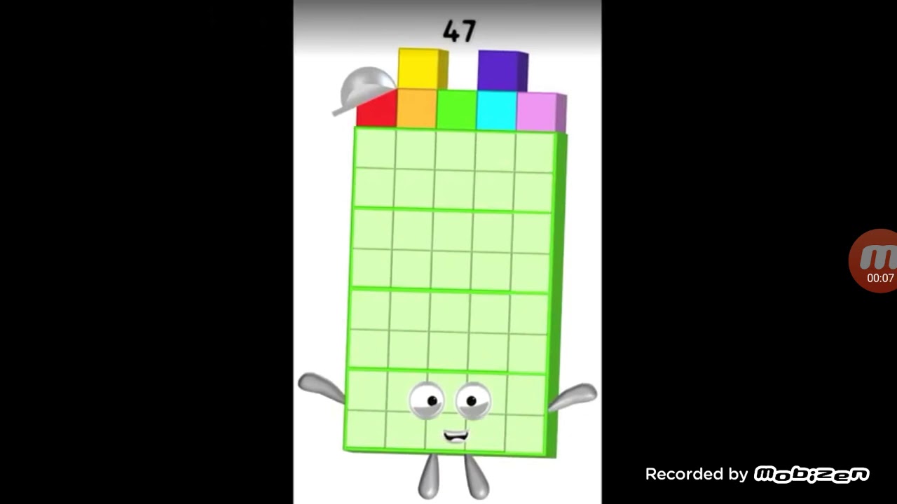 Numberblocks 47 Forty Seven YouTube
