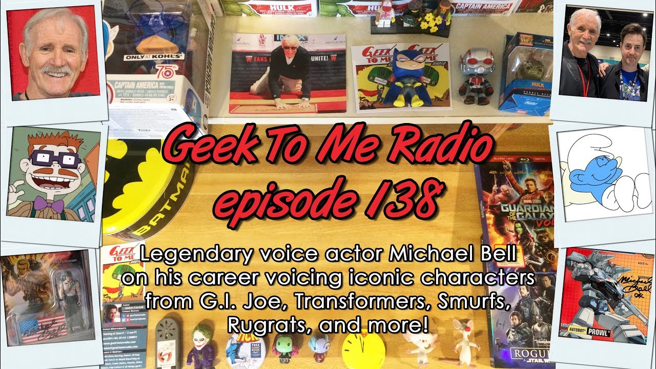 138-Voice Actor Michael Bell from G.I. Joe, Smurfs, and Rugrats - YouTube