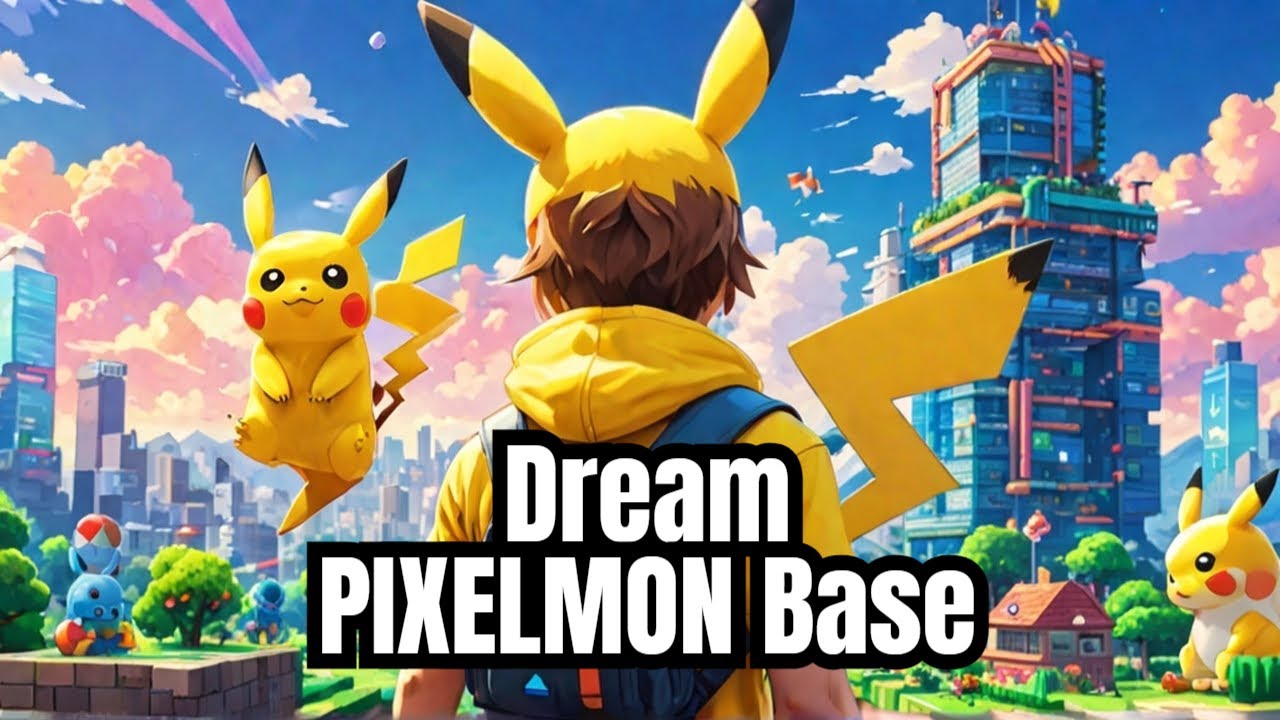Building Our New Pokemon Base!!! || Pixelmon Ep 3 - YouTube