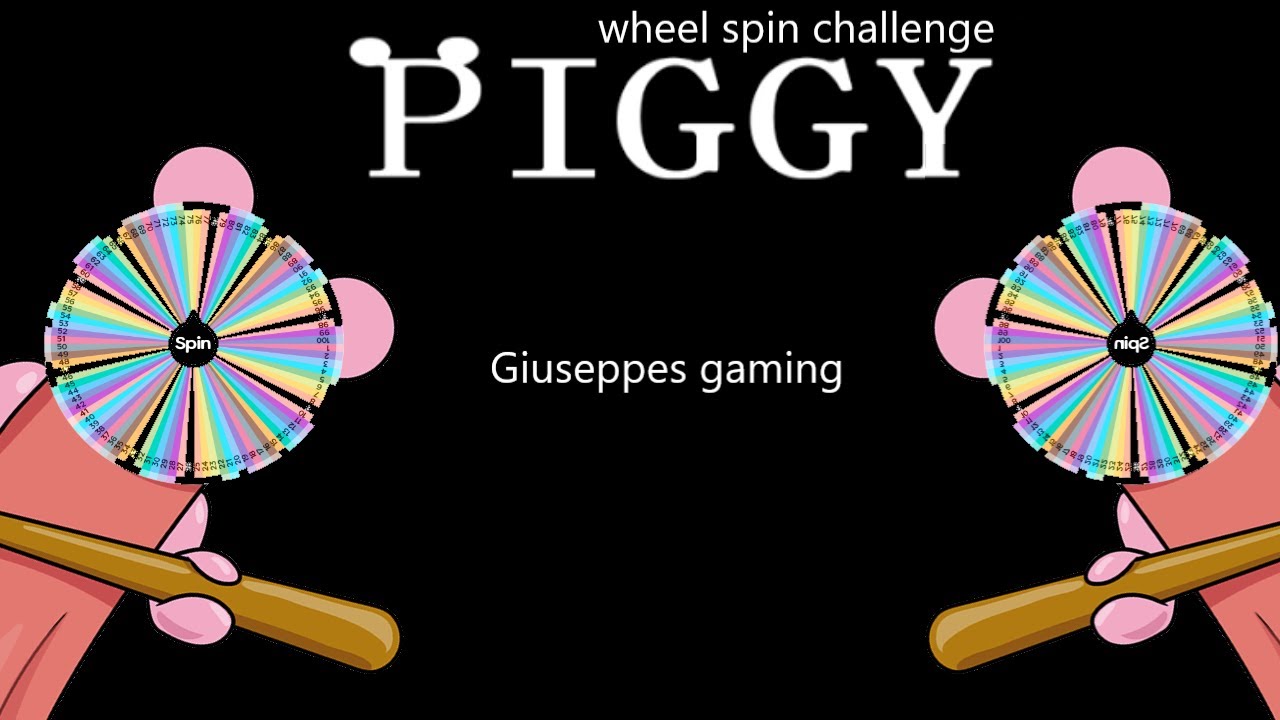 Piggy wheel spin challange - YouTube