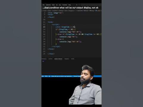 Conditionals in JavaScript #shorts #youtubeshorts #trending #javascript #webdevelopment - YouTube