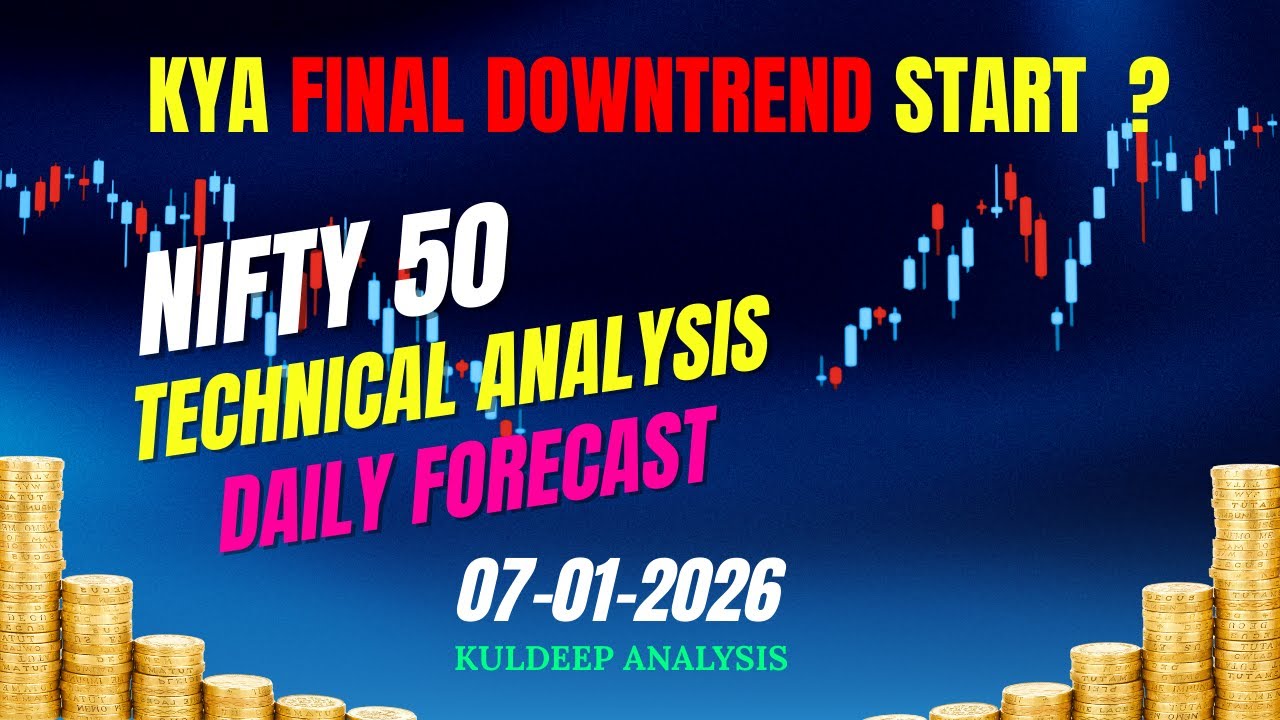 Nifty Prediction & Bank Nifty Analysis for Wednesday | 7th January 2026 ...
