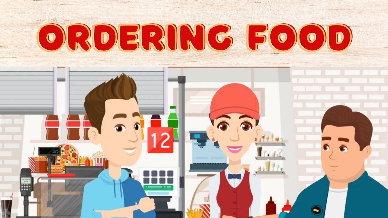 Ordering Food - English Conversations - YouTube