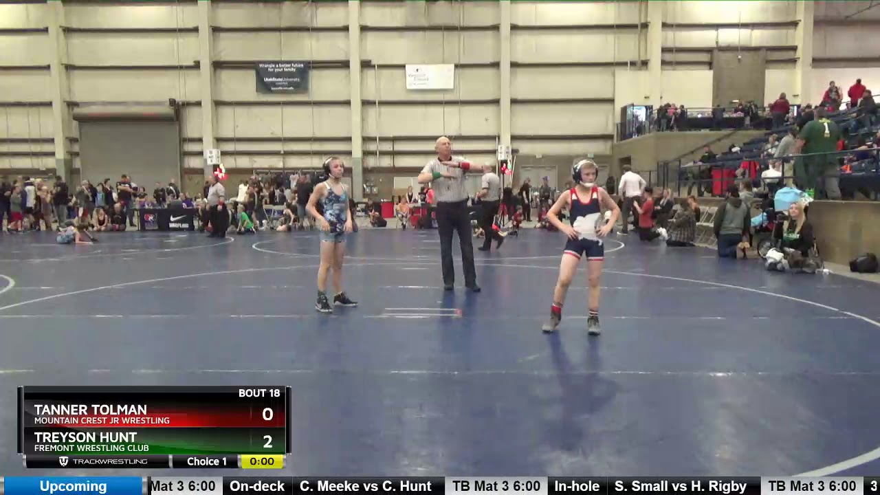 TB Middle School 74-82 Tanner Tolman Mountain Crest JR Wrestling Vs ...