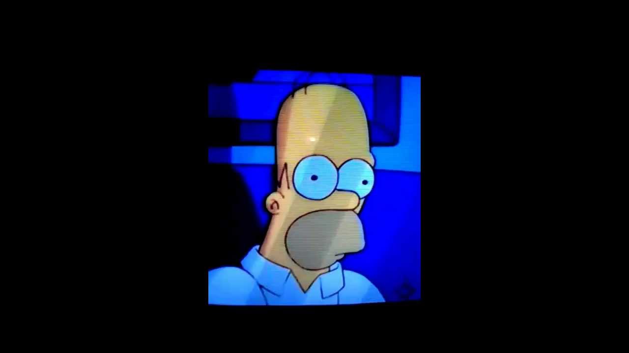 Homer Simpson Watches Twin Peaks - YouTube