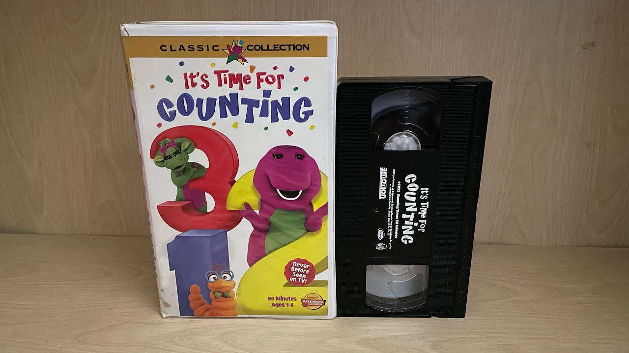 Opening & Closing To Barney: It’s Time For Counting 1997 VHS (Kids ...