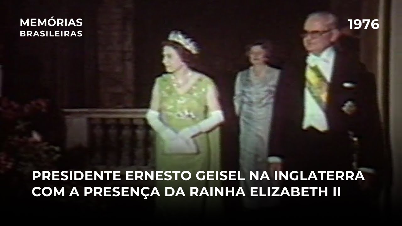 Presidente Ernesto Geisel visita a Inglaterra - 1976 - YouTube