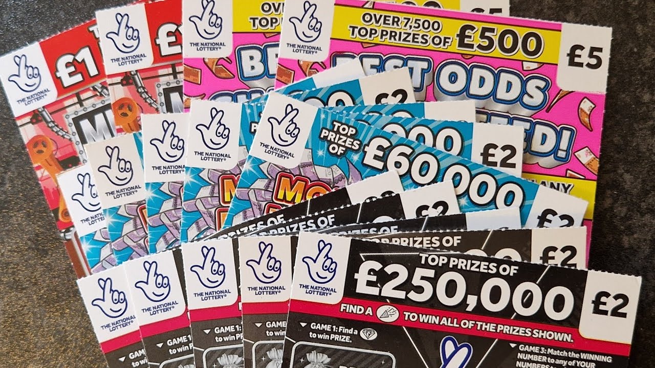 £40 Mix of Allwyn UK National Lottery Scratch Cards - YouTube