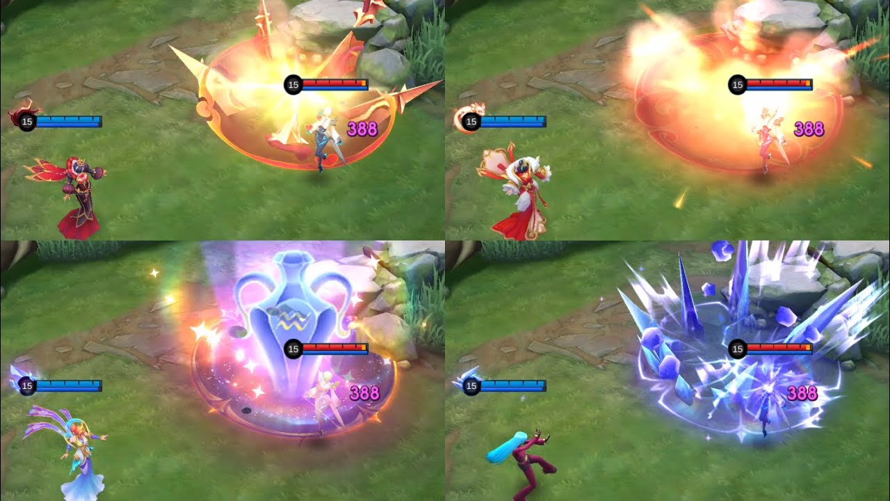 All New Skin Revamped Aurora Skill Effect Basic / Starlight / Lunar ...