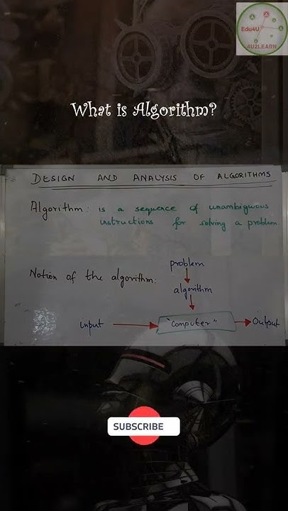 What is Algorithm? |Definition of Algorithm #shorts - YouTube