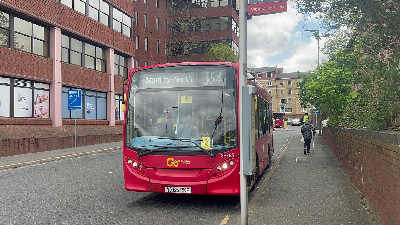 Go Ahead London: Route 354 (SE265 YX65RKE) Alexander Dennis Enviro 200 ...
