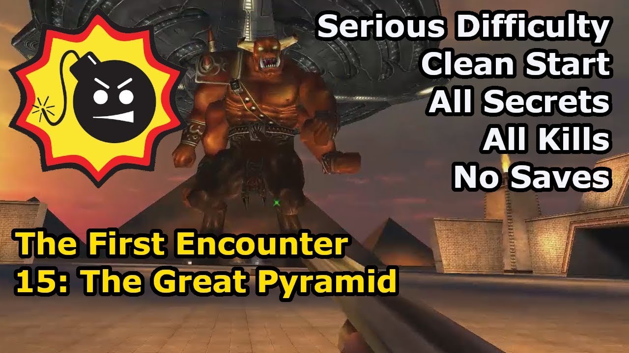 Serious Sam: The First Encounter - 15: The Great Pyramid (Serious 100% ...