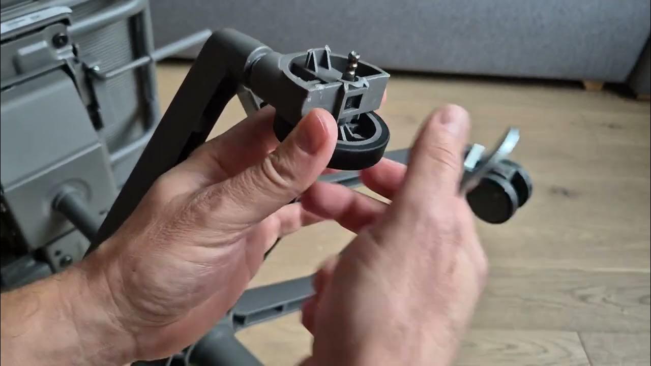 How to remove IKEA chair wheels/casters locks - YouTube