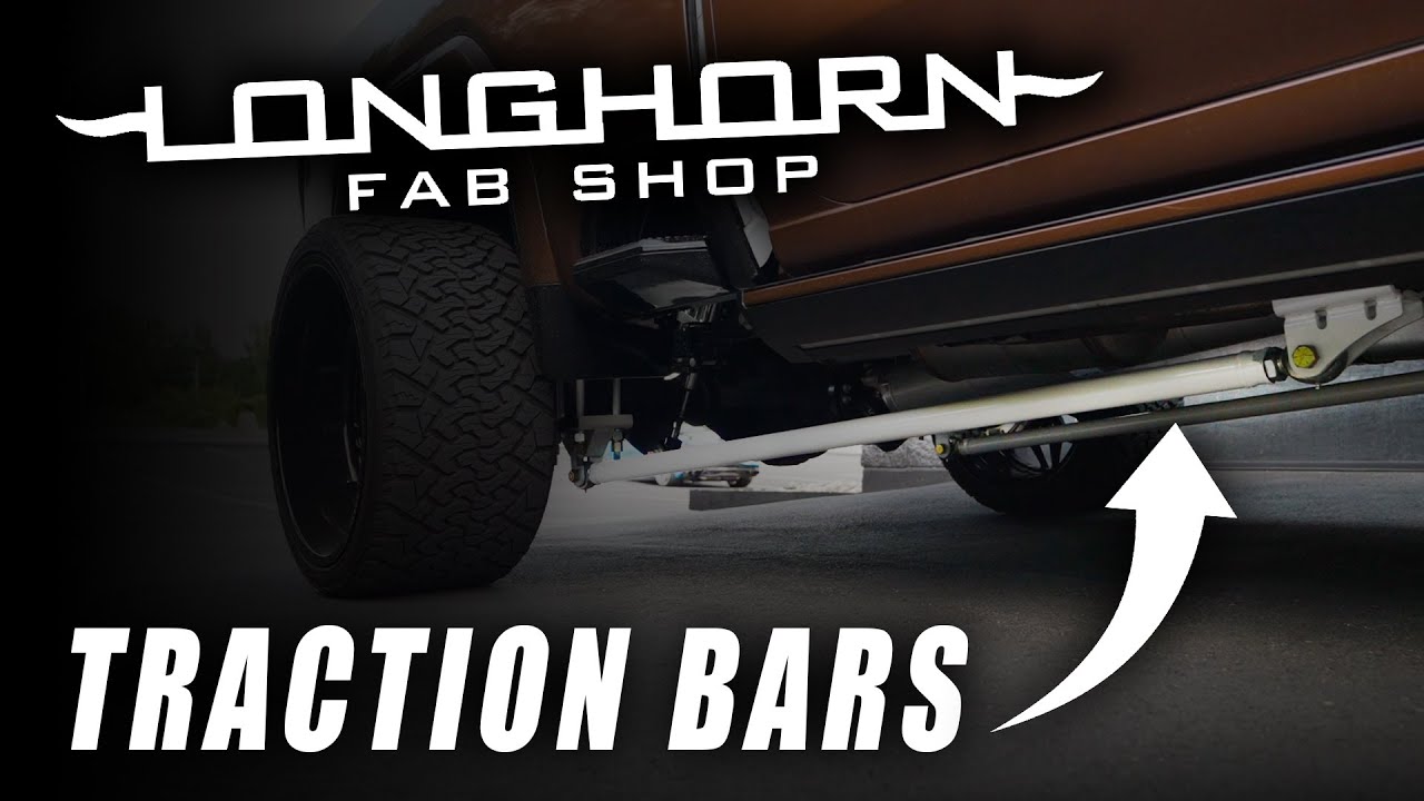 Longhorn Fab Shop Traction Bars for GMC/Chevrolet HD Trucks - YouTube