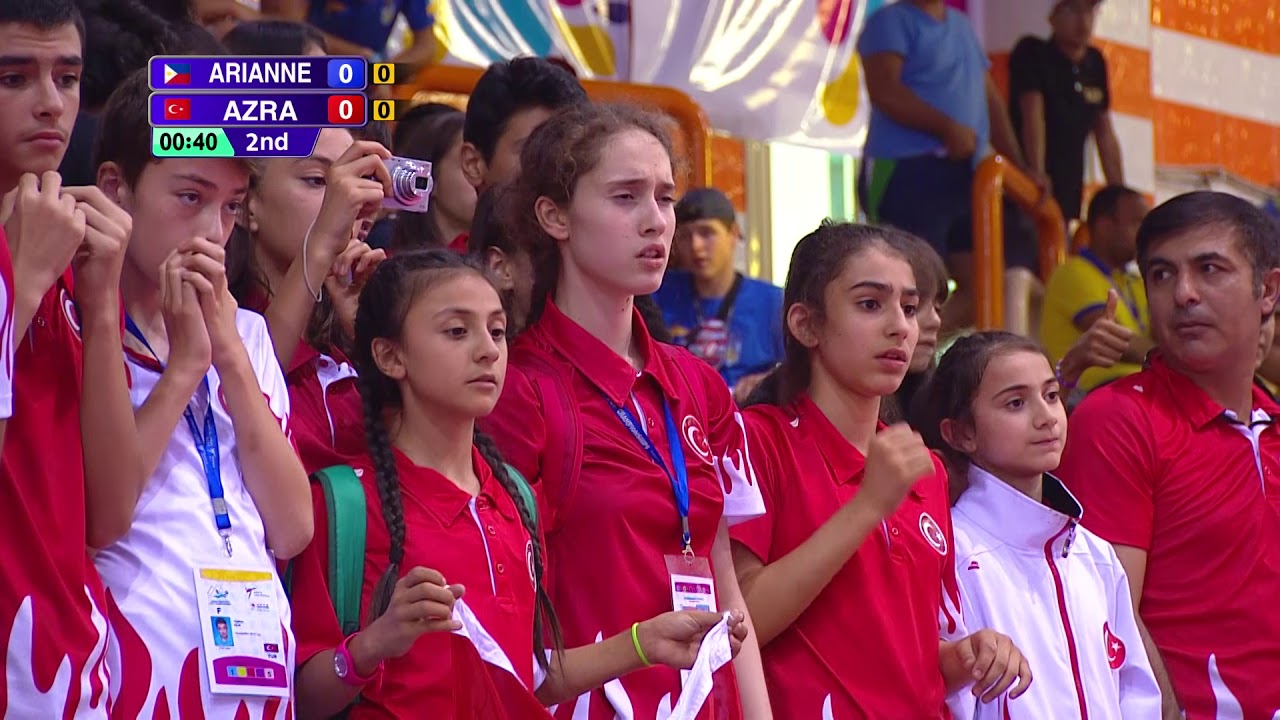 [FEMALE -37kg] 3rd WORLD TAEKWONDO CADET CHAMPIONSHIPS FINAL - YouTube