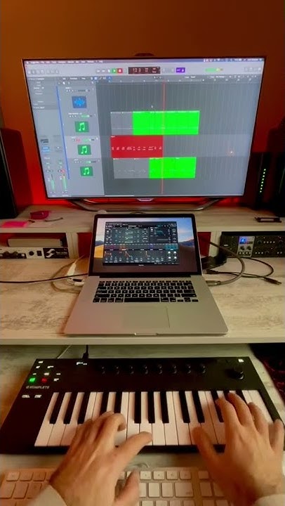 Uk garage on a midi keyboard - YouTube