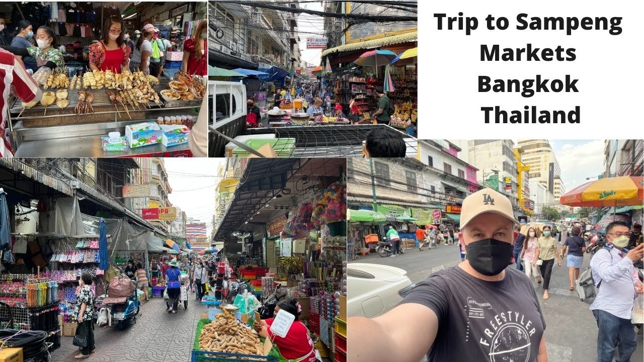 Sampeng Markets Bangkok Thailand - Great Local Street Markets - YouTube