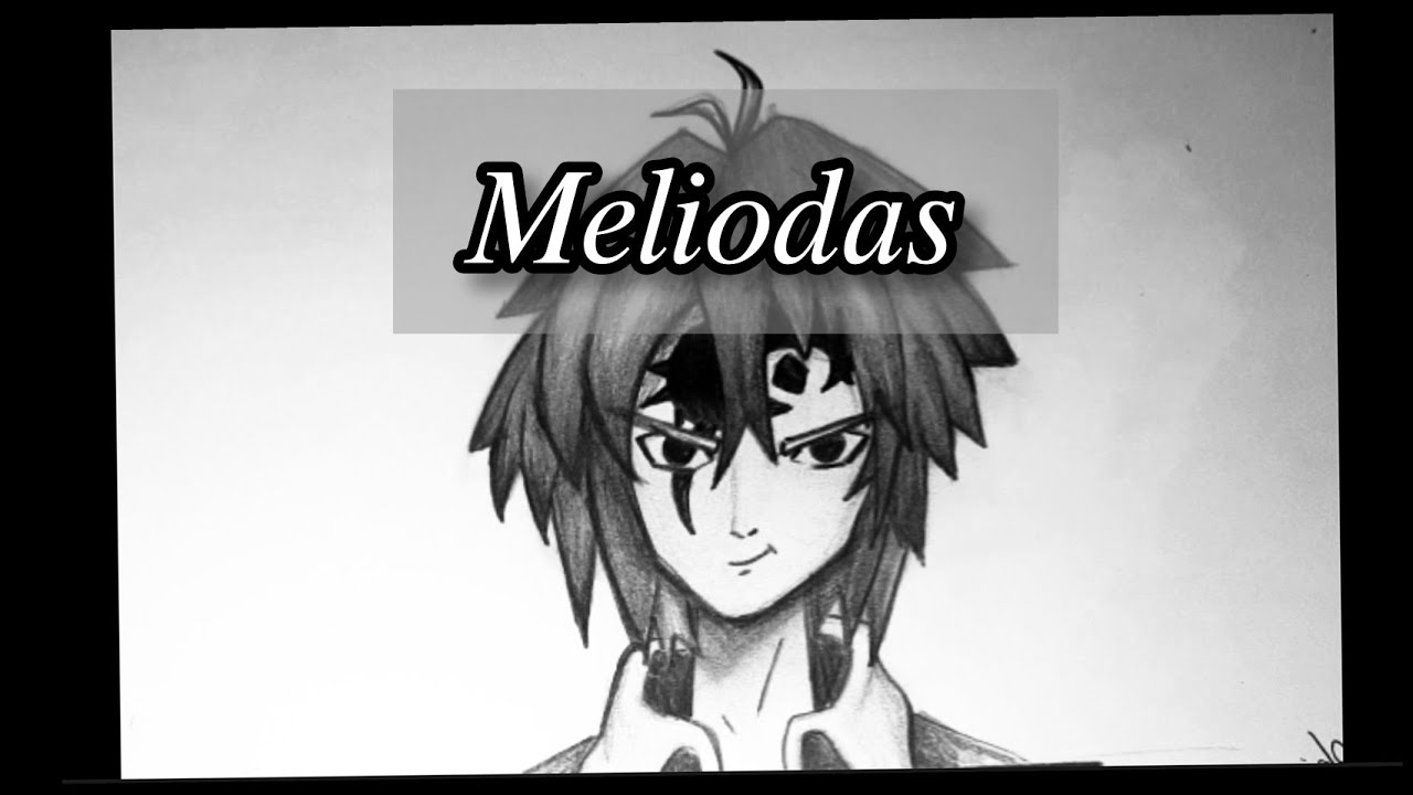 How to draw Meliodas from "Seven deadly sins" || Pencil sketch ...