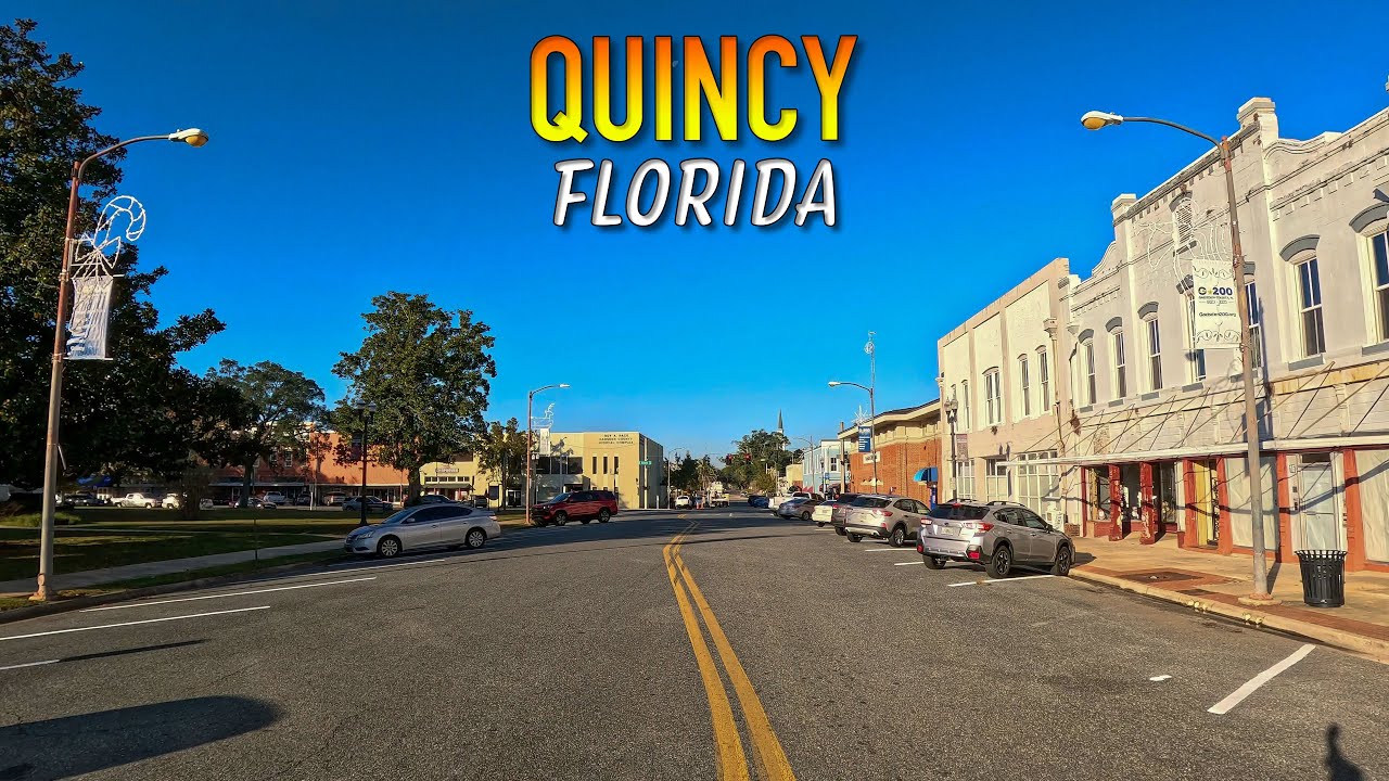Quincy Florida Driving Through - YouTube