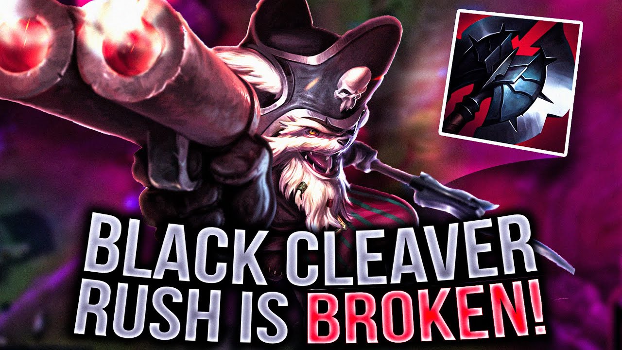Black Cleaver Rush On Kled Is... - YouTube