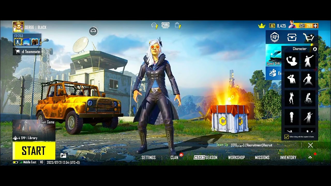 Unique Destiny ️🔥 | PUBG Mobile #pubgmobile #bgmi #lobbyedit - YouTube