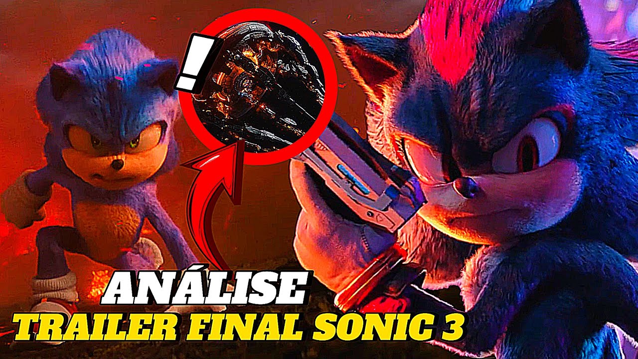 ANÁLISE DO TRAILER FINAL DE SONIC 3 - Sonic 3 - YouTube