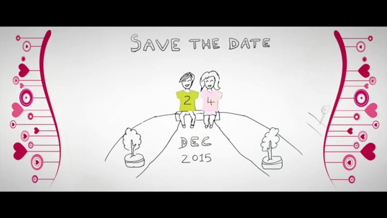 Save The Date | Stop Motion Animation - YouTube