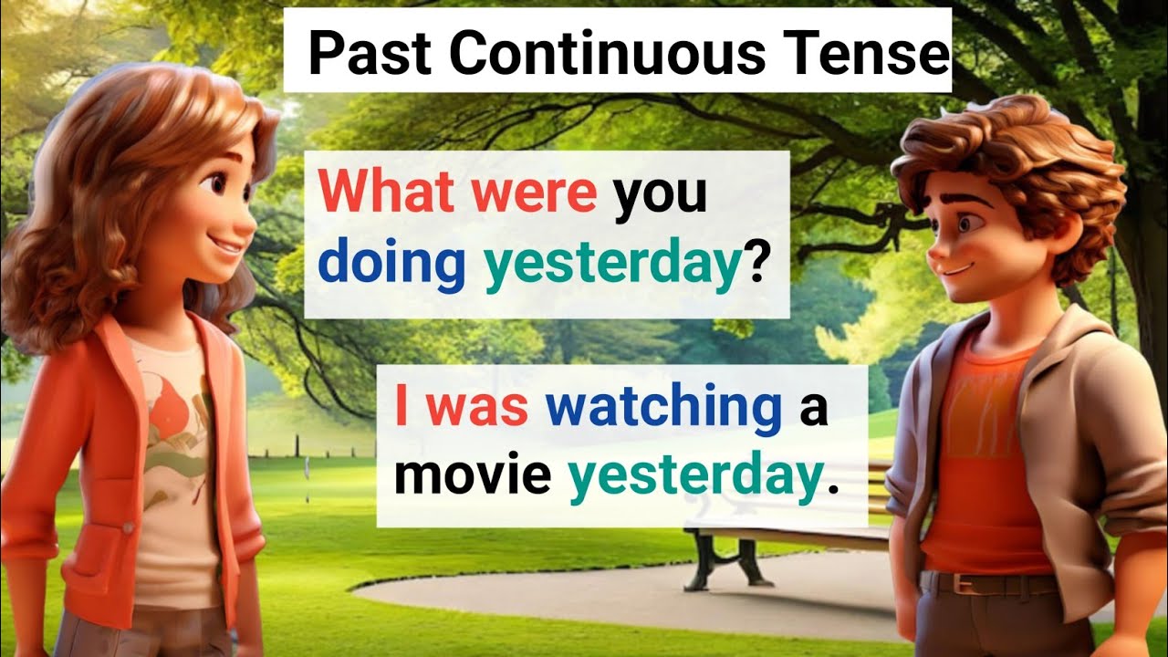 Past Continuous Tense | English Speaking | English Conversation ...